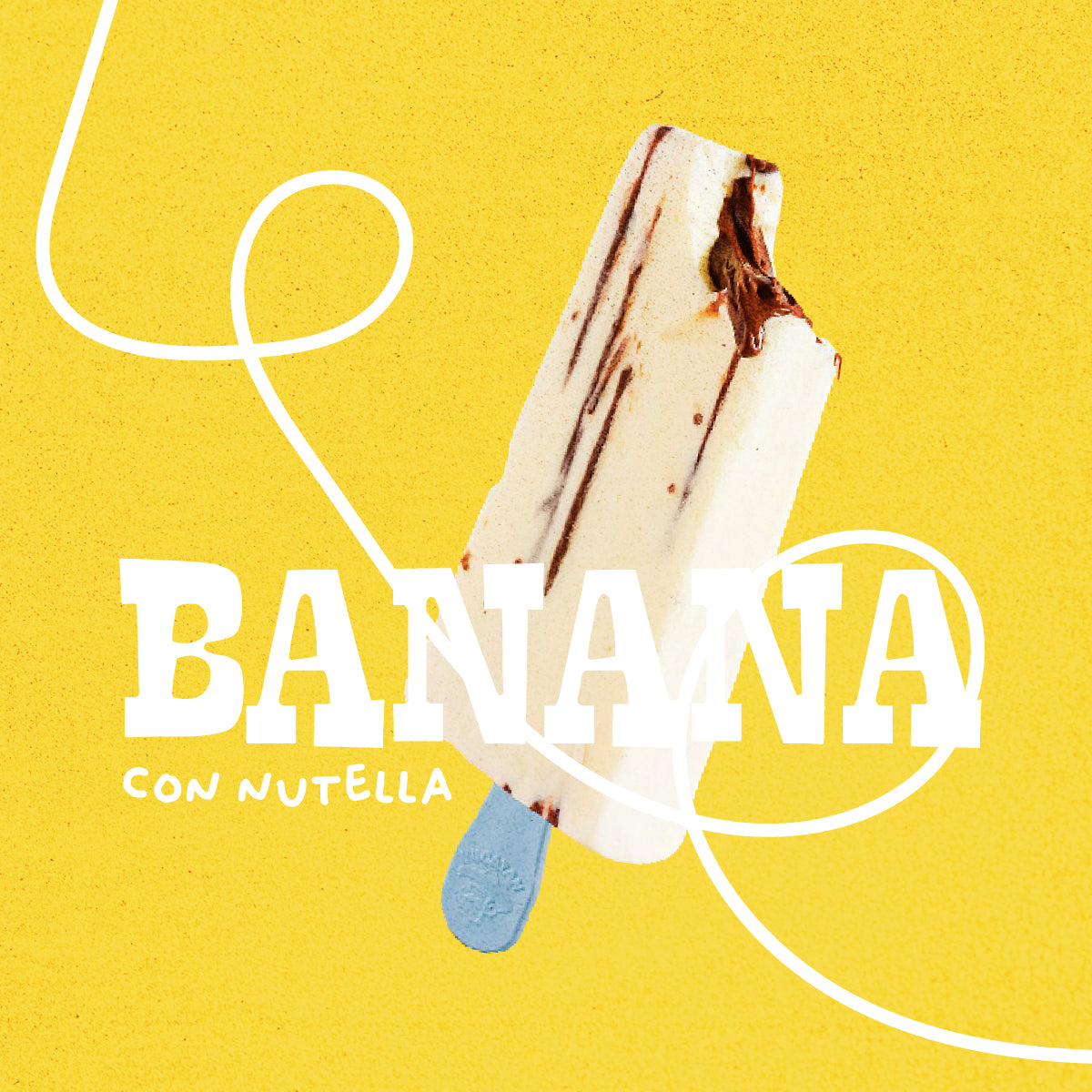 Banana Nutella Palette – Paletas Yucatan HN